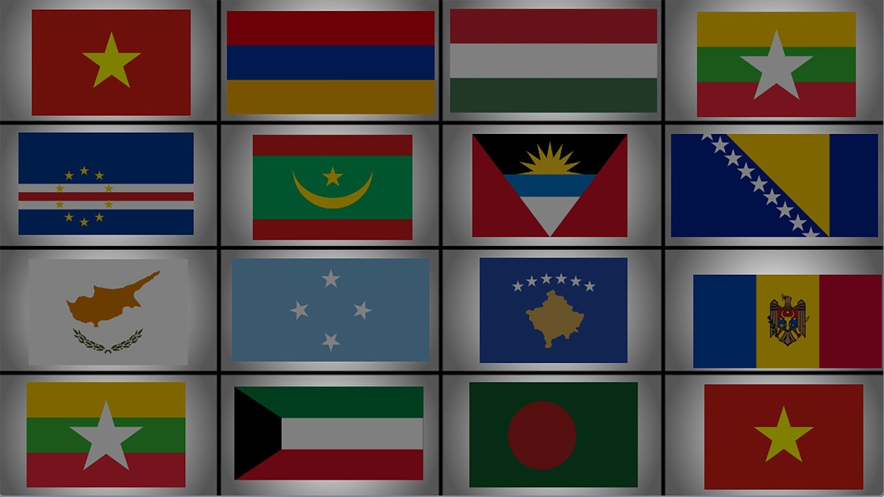 Official Flag Band: Can You Identify These World Flags? 🌍 | Countries ...