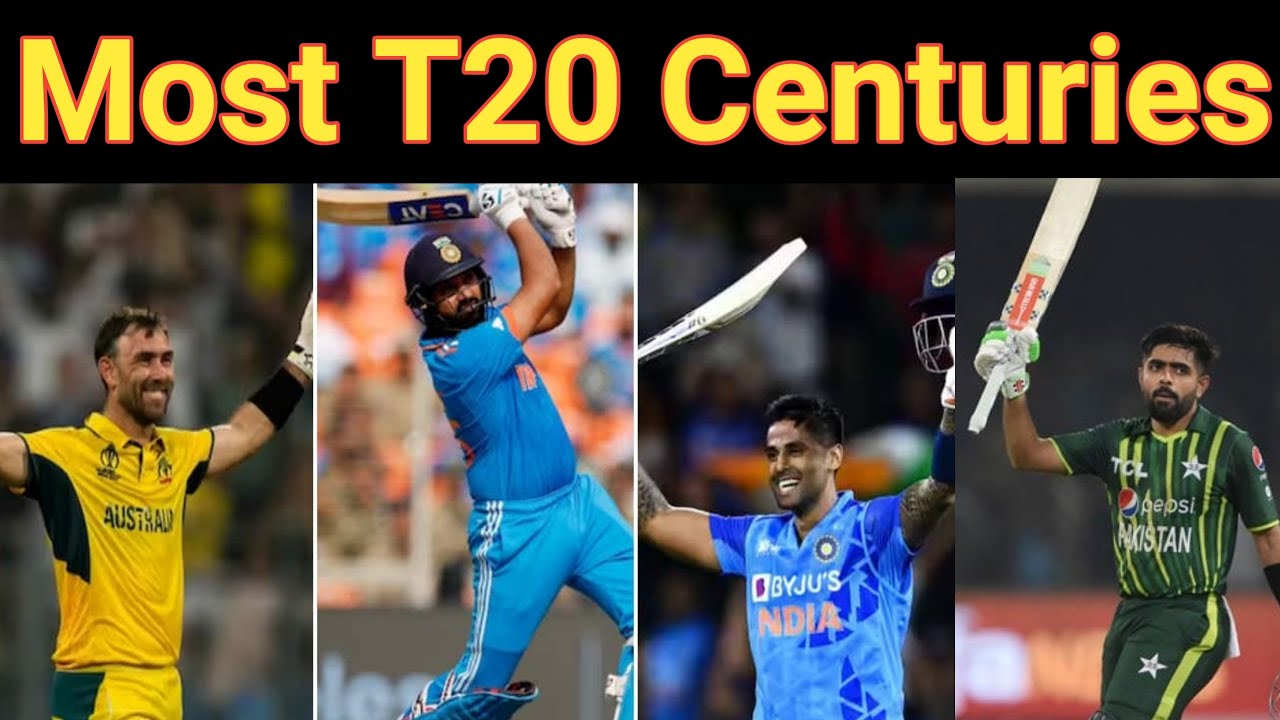 Most Centuries in T20 International cricket - YouTube
