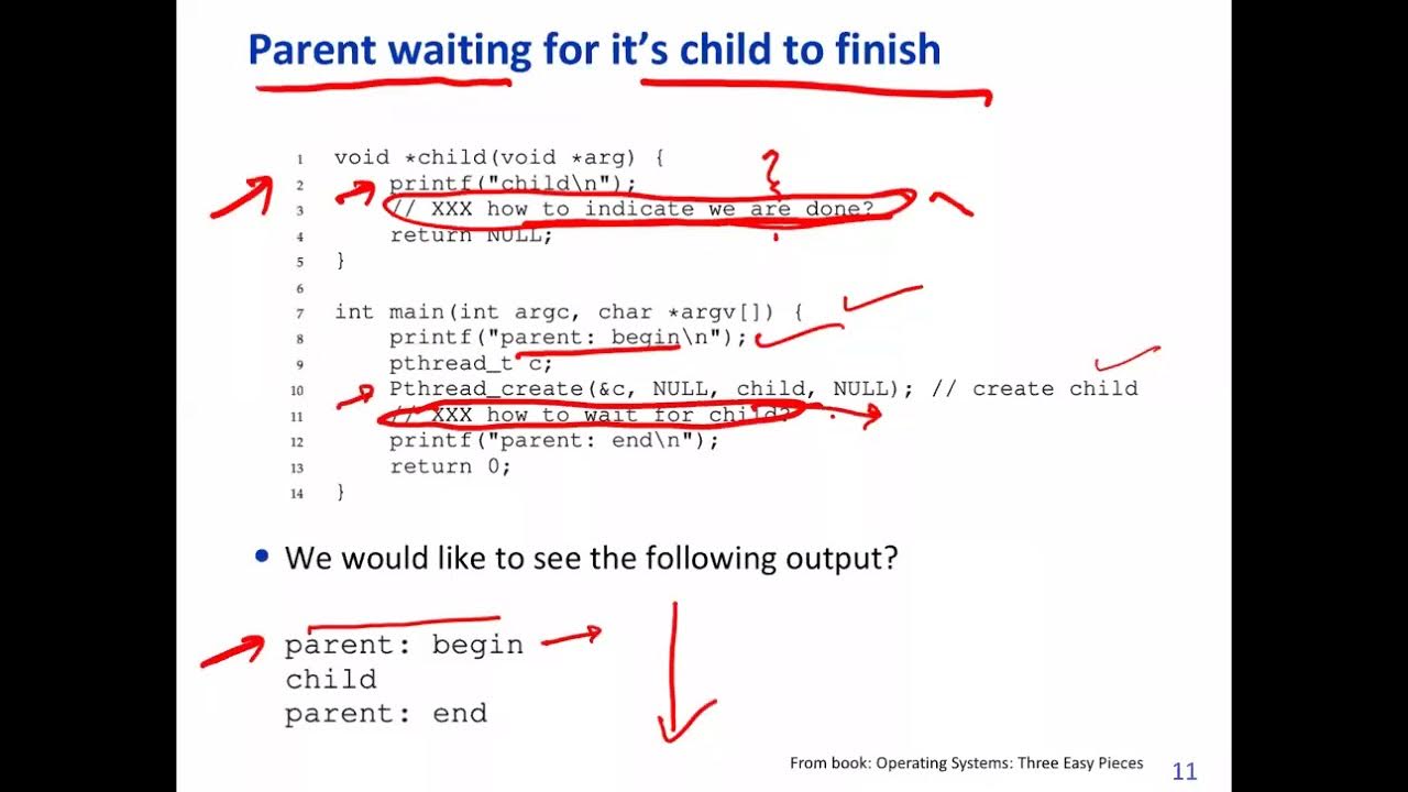 CS310 Lecture 22 Condition Variables - YouTube