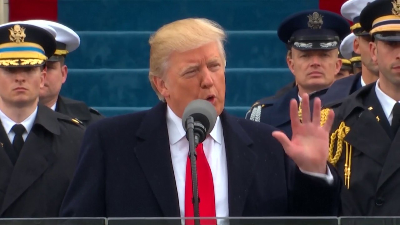 8 key quotes from US President Donald Trump's inauguration speech - YouTube