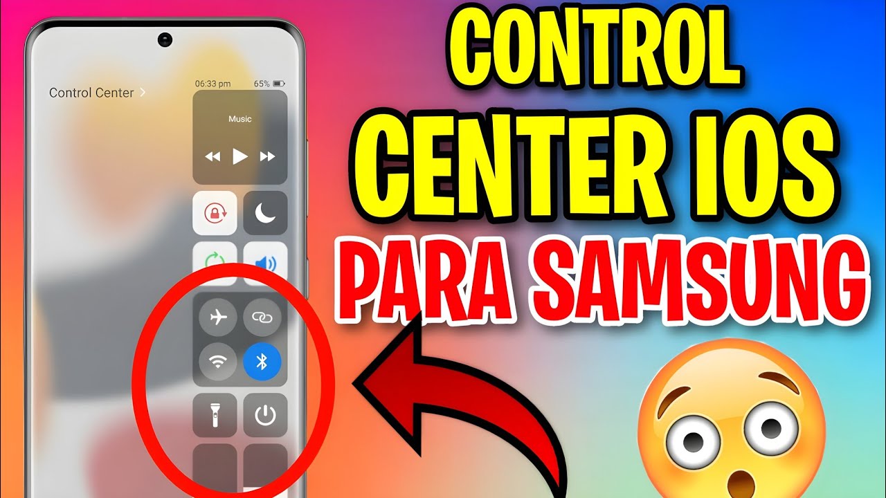 Como INSTALAR el CONTROL CENTER de iOS en SAMSUNG - Panel Edge iOS ...