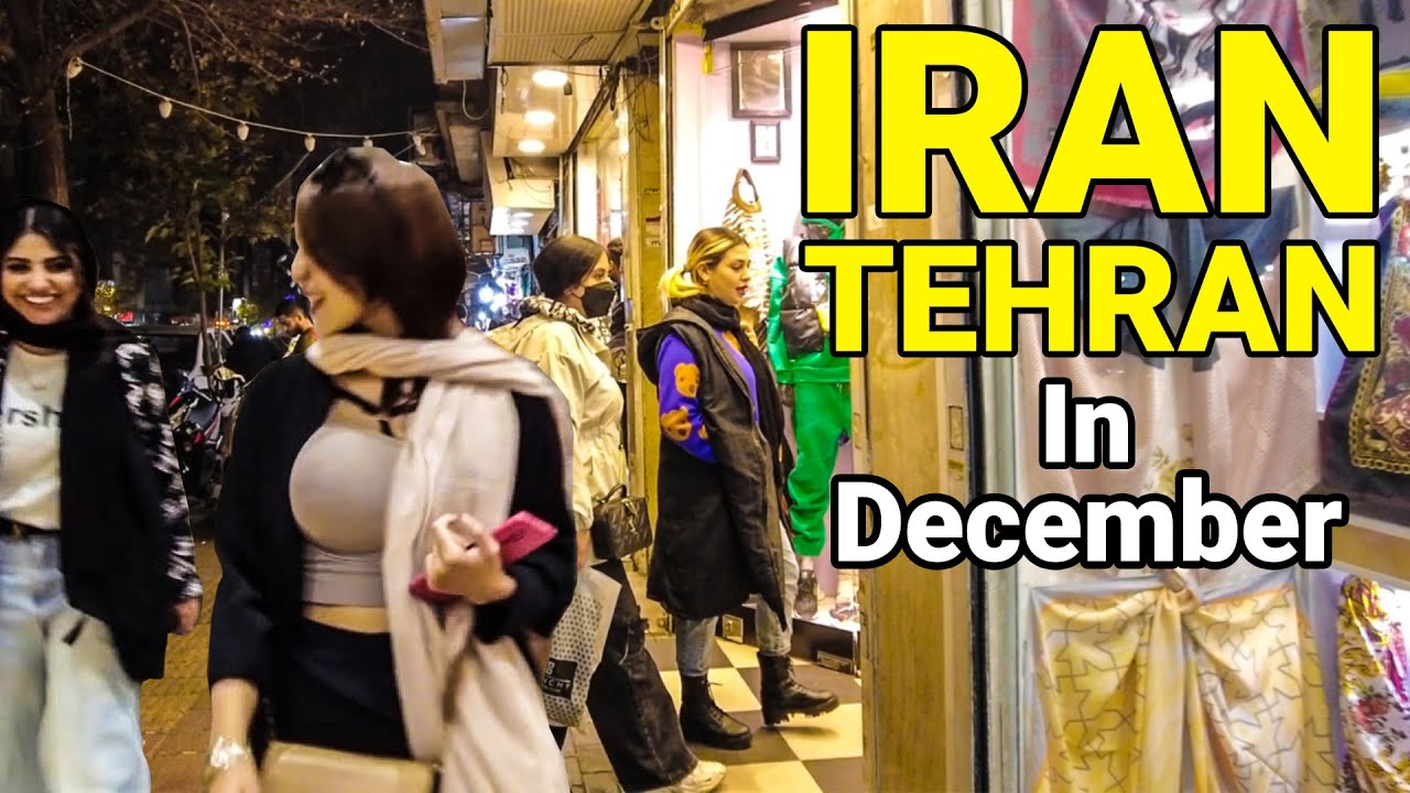 IRAN Today - Walking In Center of Tehran Nightlife Vlog ایران - YouTube