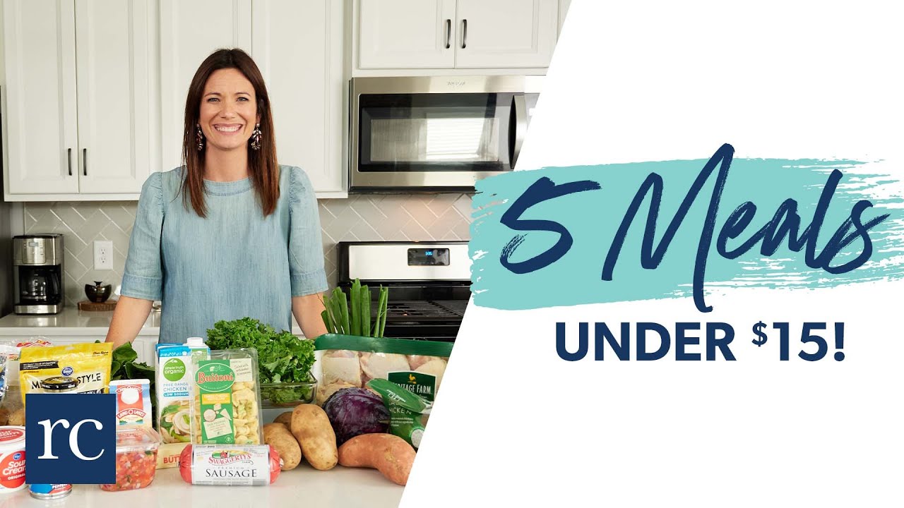 5 Meals, 5 Ingredients: All Under $15 - YouTube