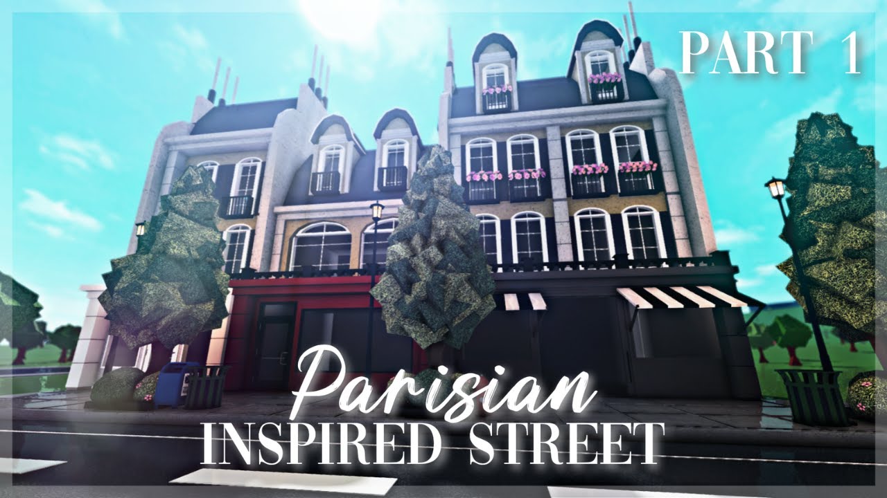 Roblox Bloxburg - Parisian Inspired Street Collab with @iTapixcaBuilds ...