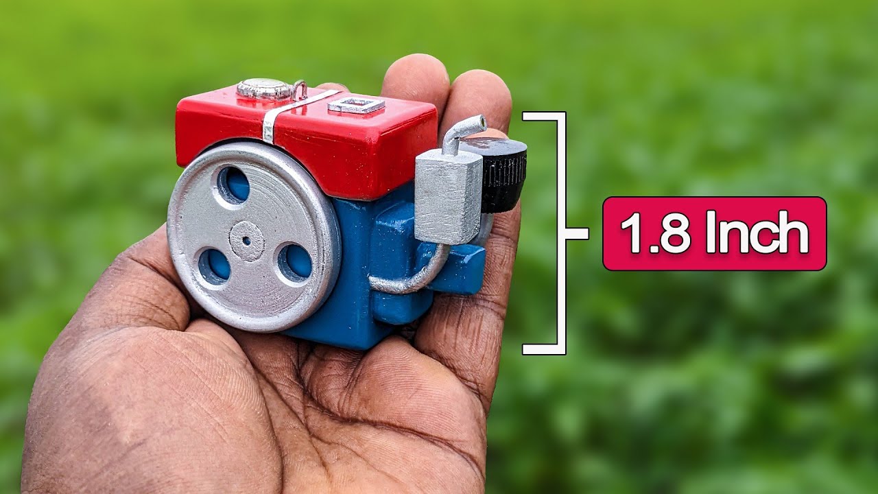 How To Make Pvc Pipe Made Mini Diesel Engine! - YouTube