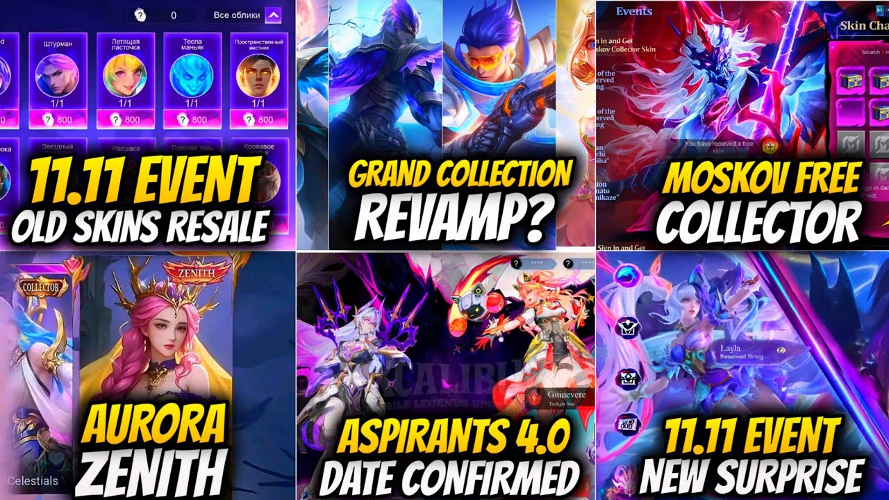 11.11 DATE CONFIRM | GRAND COLLECTION REVAMP | ASPIRANTS 4.0 | AURORA ...