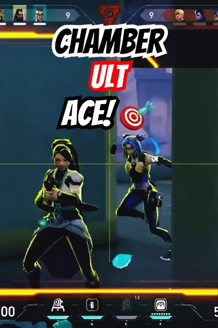 Deadly Precision: Chamber Ult Ace! 😎💀 #valorant - YouTube