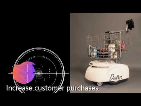 Dash Robotic Shopping Cart 2018 - YouTube