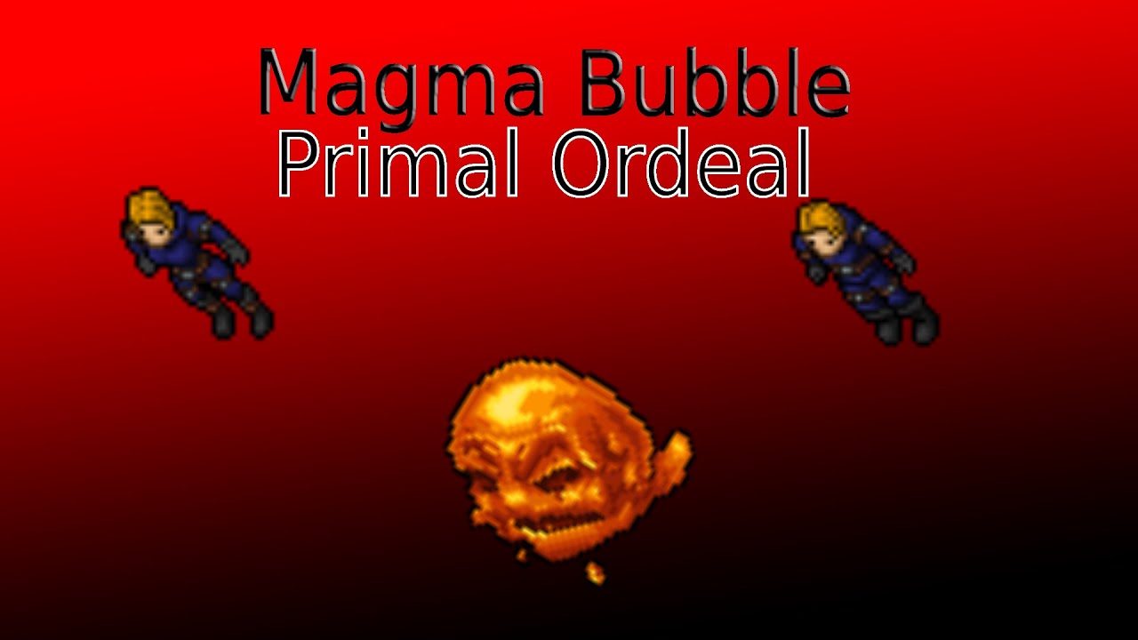 Tibia - Boss Magma Bubble / Primal Ordeal Quest - YouTube