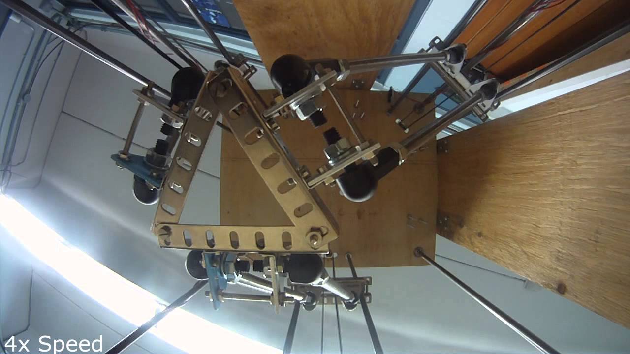 Linear Delta Robot Speed Test - YouTube