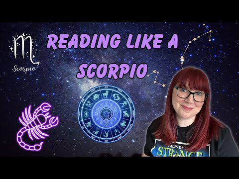 Reading books based on my Astrological sign 🦂* Scorpio* ♏