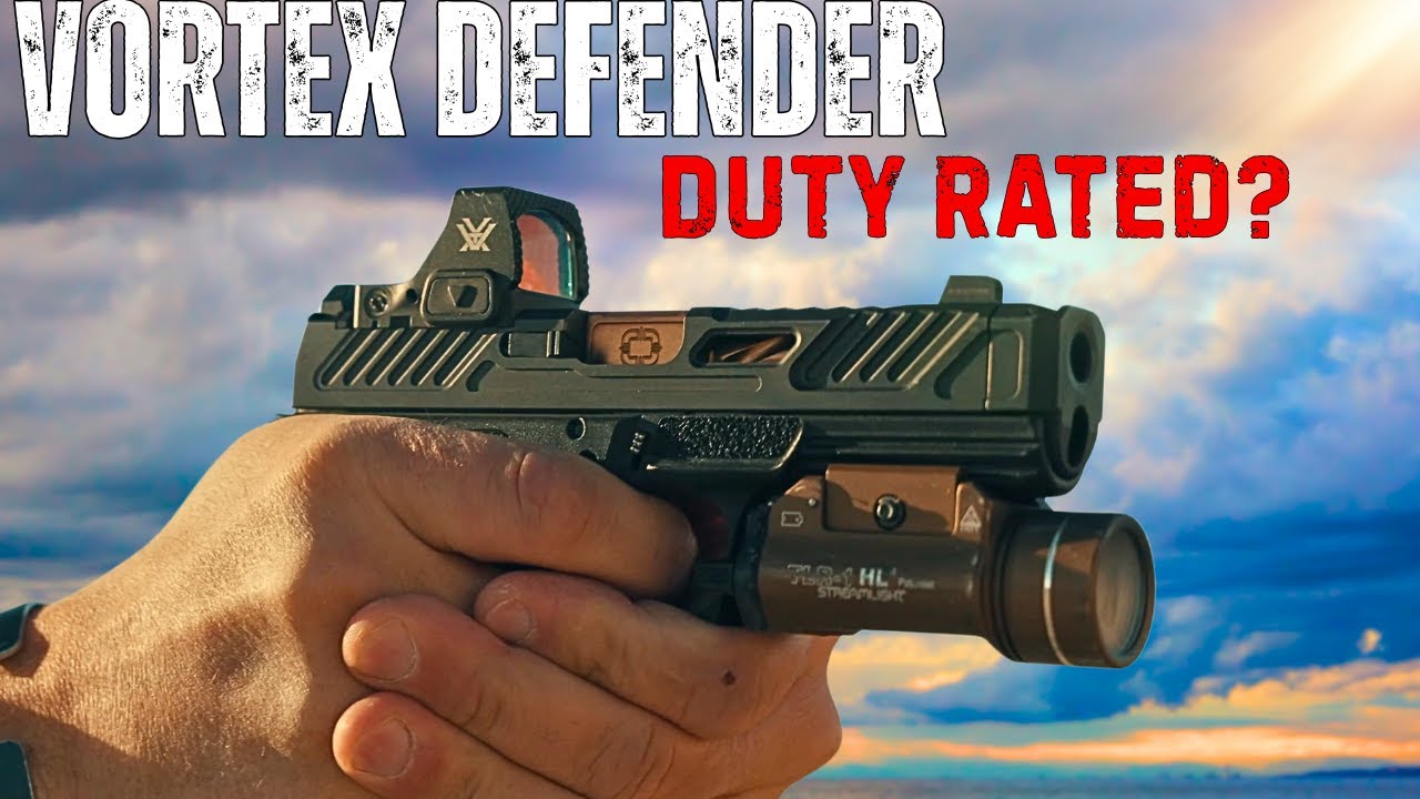 Vortex Defender Pistol Red Dots. Are They Duty Rated? - YouTube