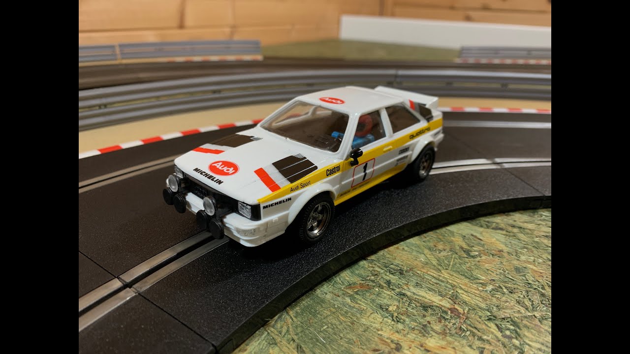 A 2023 Review of the Scalextric Audi Quattro 4WD (Four Wheel Drive ...