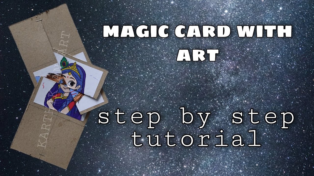 Magic card making / DIY 3d photo Card making / diy tutorial video ...