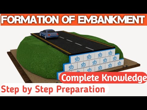 Formation of Embankment | Earthwork | Embankment | Important points ...