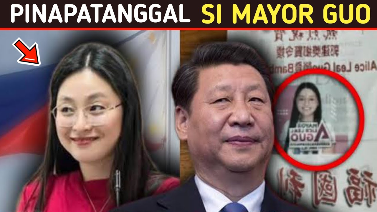 PINAPATANGGAL NA si MAYOR GUO | SPY ng CHINA nasa GOBYERNO ng PILIPINAS ...