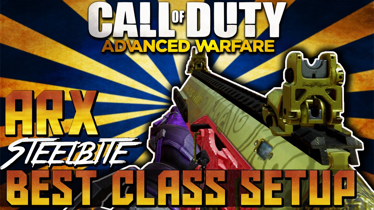 COD AW: Best ''ELITE'' ARX Steel Bite Class Setup | Advanced Warfare ...