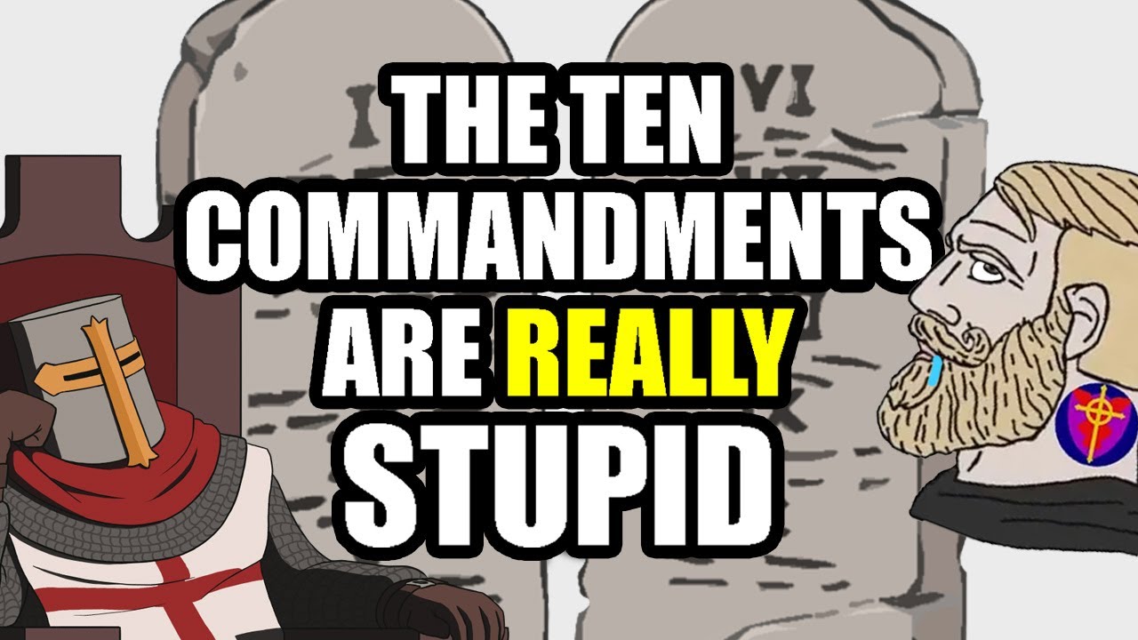 The Ten Commandments Are REALLY Stupid (Redeemed Zoomer) - YouTube
