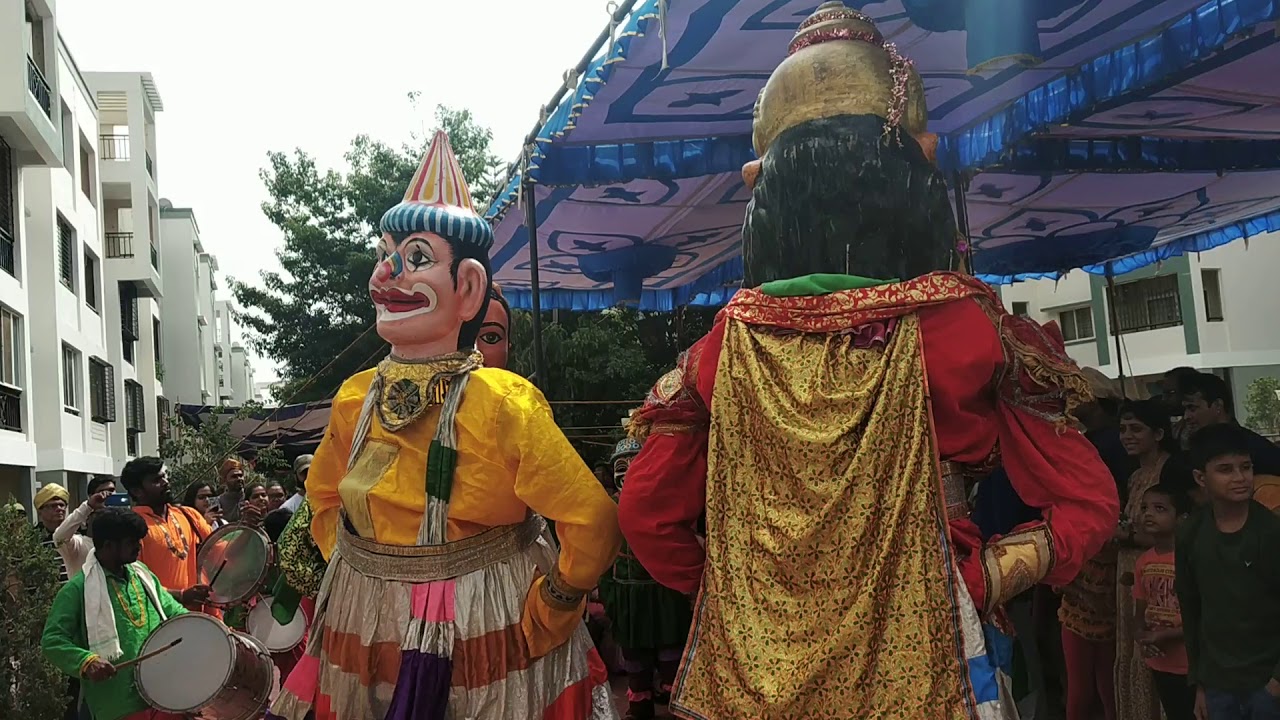 Best Garudi gombe/doll janapada folk dance niranjana Murthy team mob ...