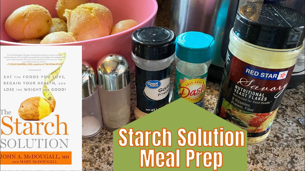 💛 Week 9: Starch Solution~How To Meal Prep (w/before & after progress ...