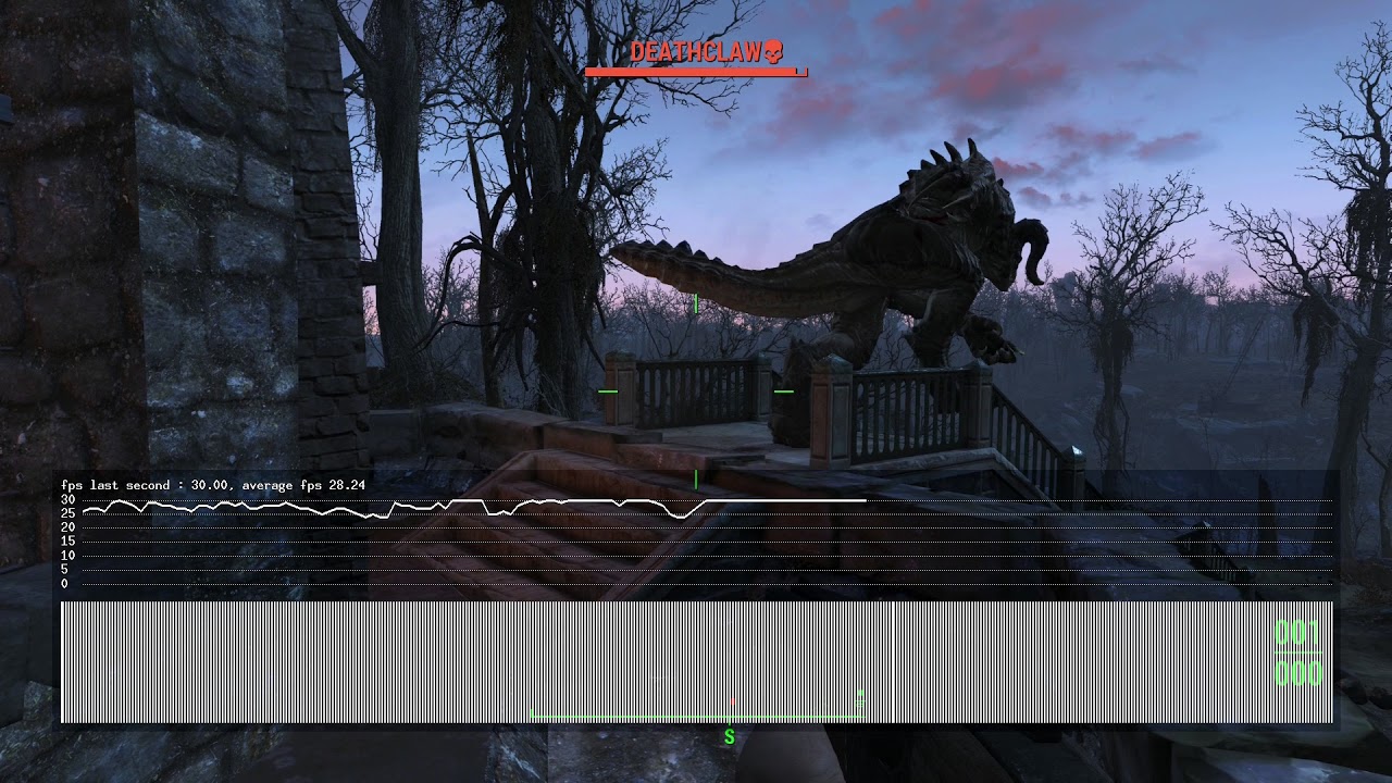 Fallout 4 - FPS analysis #2 (Xbox One X) - YouTube