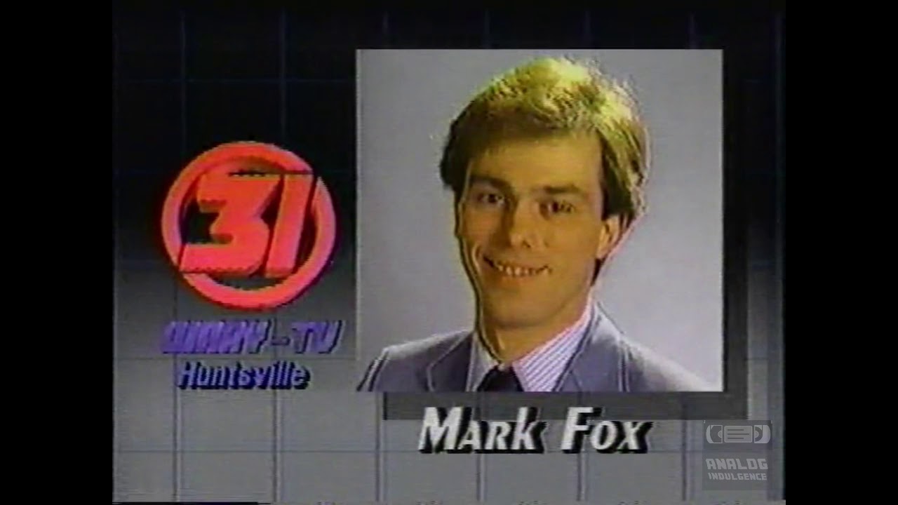 Mark Fox | WAAY 31 News | Bumper | 1988 | Huntsville Alabama - YouTube
