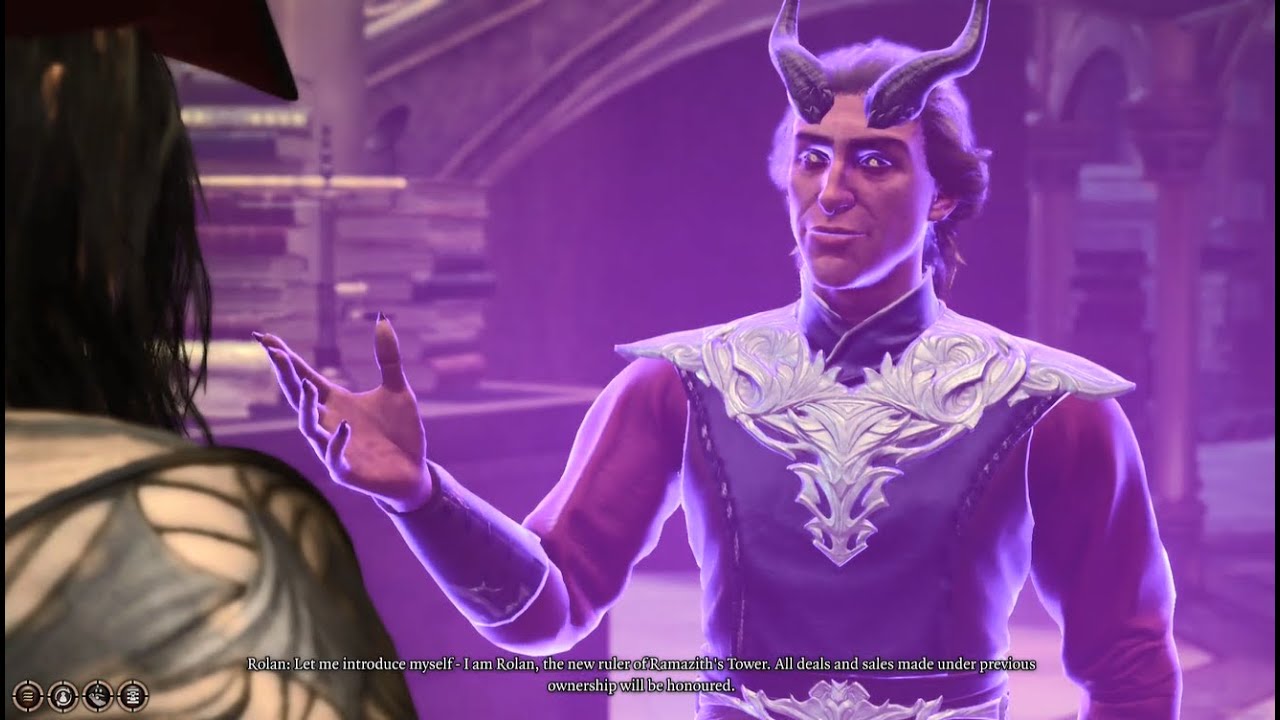 Rolan Become The New Master Of Ramazith's Tower [Baldur's Gate 3] - YouTube