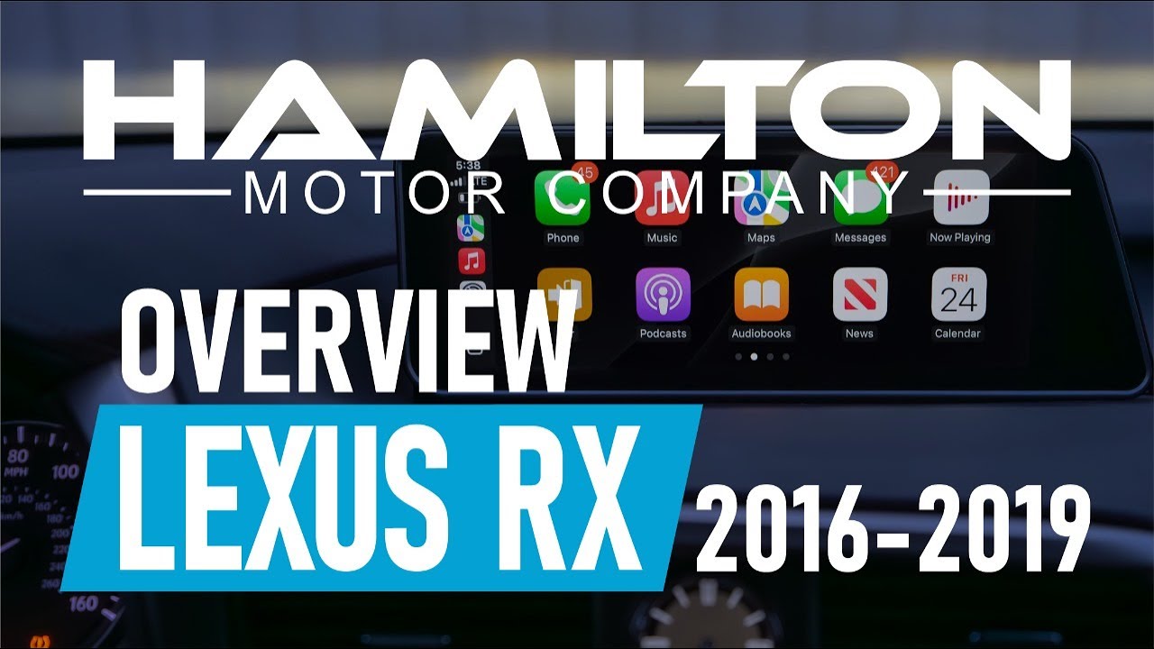 2016-2019 Lexus RX Apple CarPlay Conversion Kit Overview by Hamilton ...