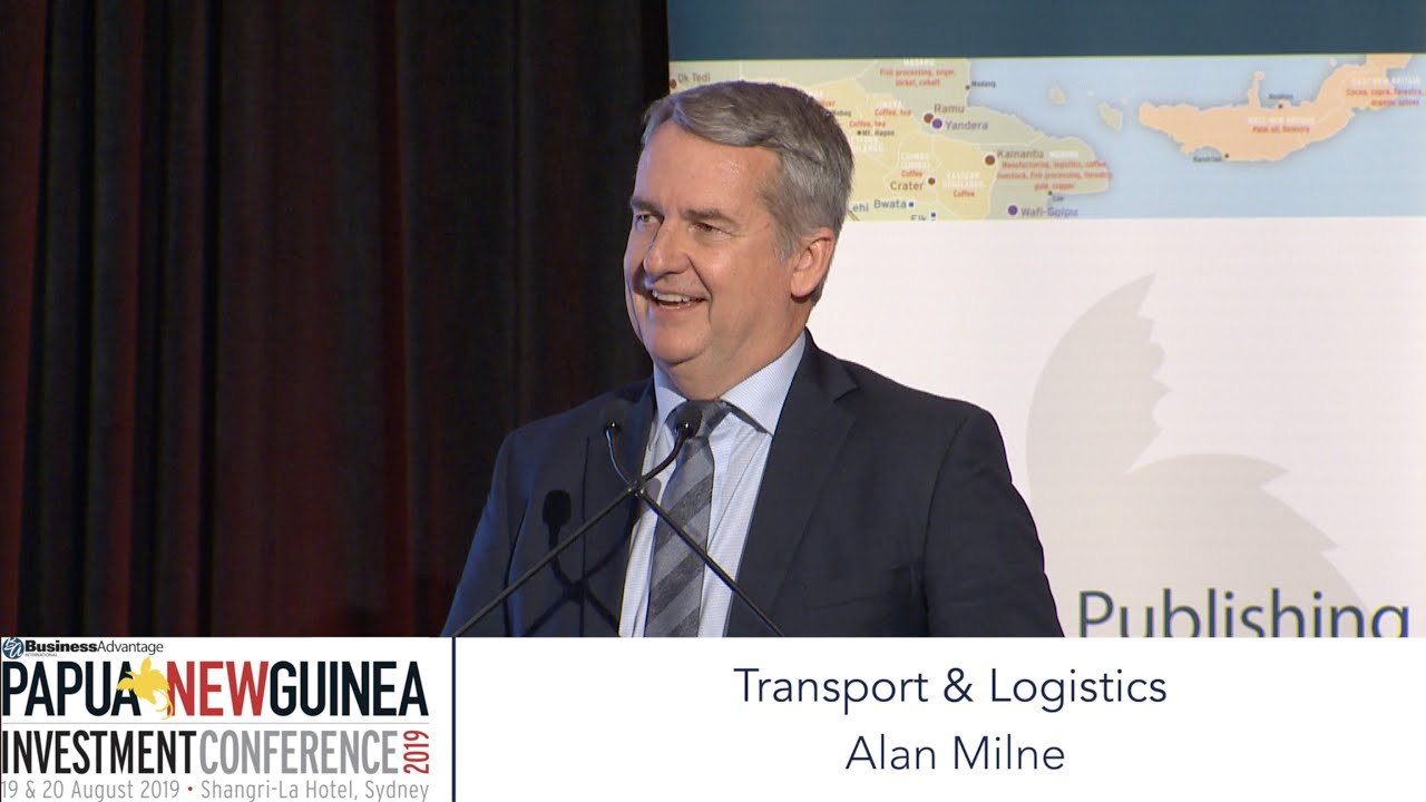 Alan Milne, Air Niugini - YouTube