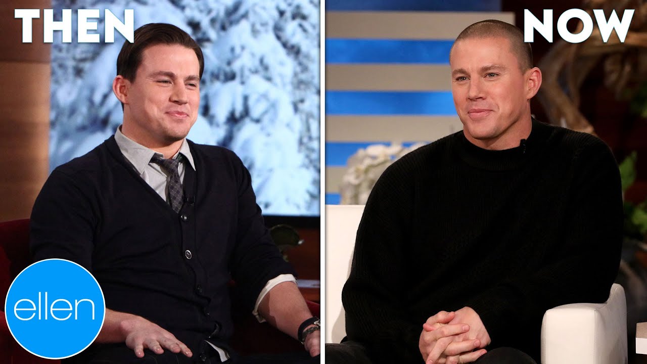 Then and Now: Channing Tatum's First and Last Appearances on 'The Ellen ...