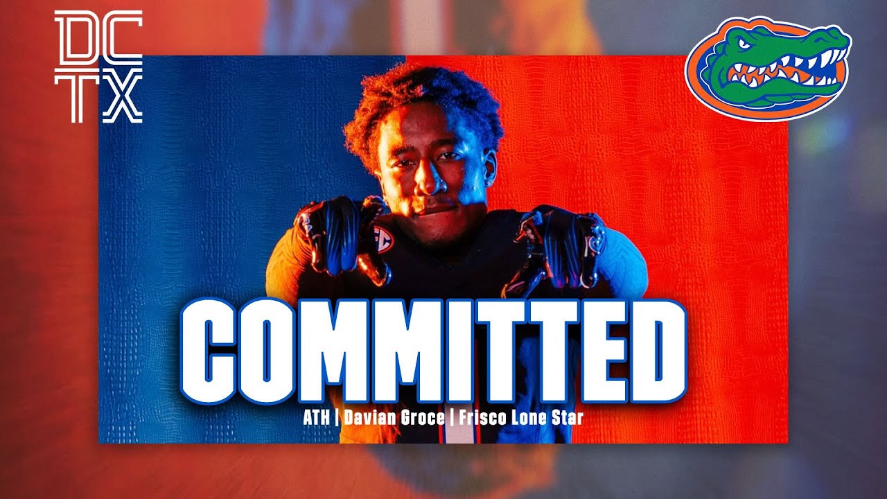 BREAKING: Elite 2026 Four-Star ATH Davian Groce Commits to the Florida ...