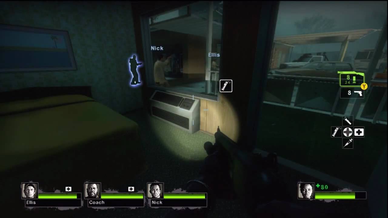 Left 4 Dead 2 Gameplay - 6 - Motel in Highway Level - YouTube