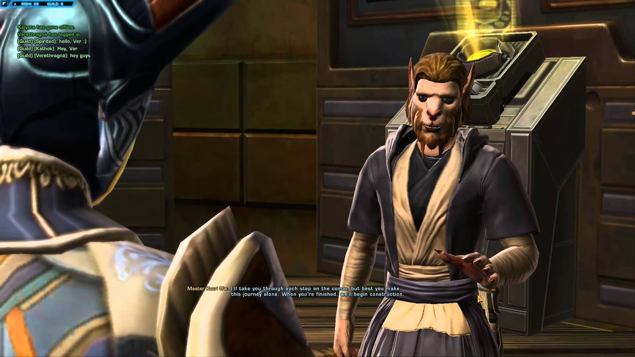 SWTOR Jedi Sage Rishi Story Quest Barsen'thor Legacy - YouTube
