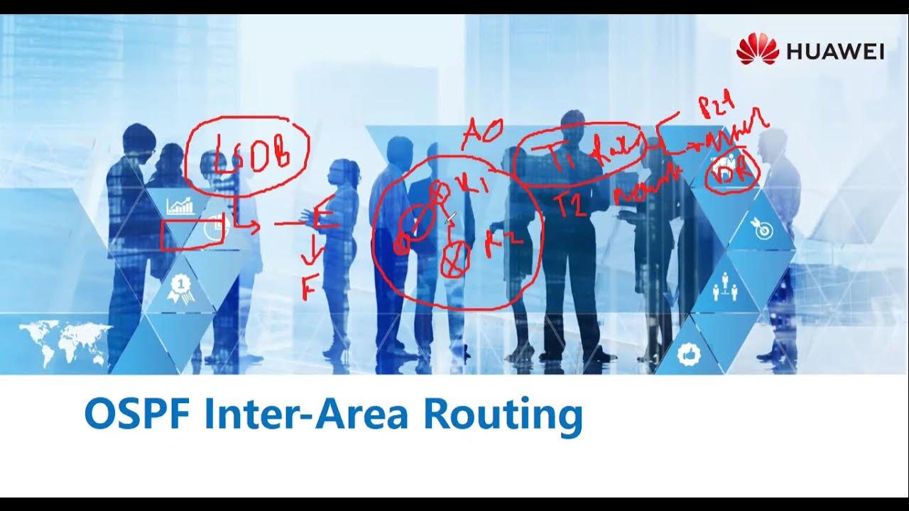 OSPF Inter-Area Routing - HCIP Routing and Switching - YouTube