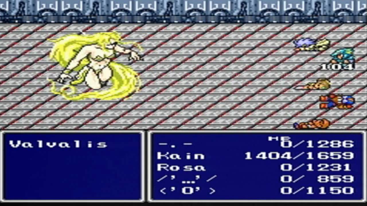 FF4 ETT Rydia Solo Part 11: Valvalis - YouTube