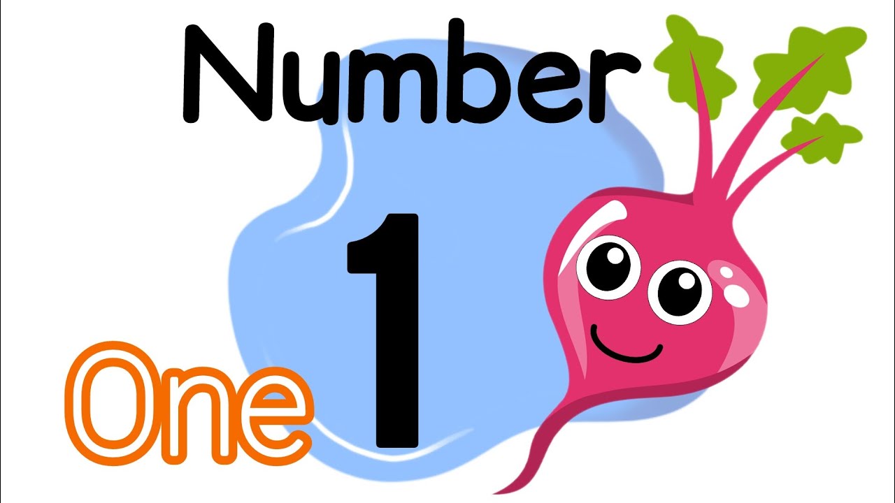The Number 1 || Learn Number One || One 1 Number Names - YouTube