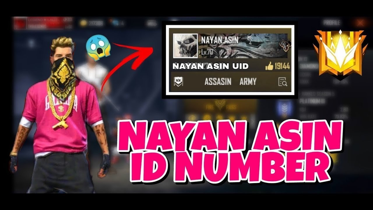 UID OF assassin Army LEADER??? NAYAN ASIN!!! - YouTube