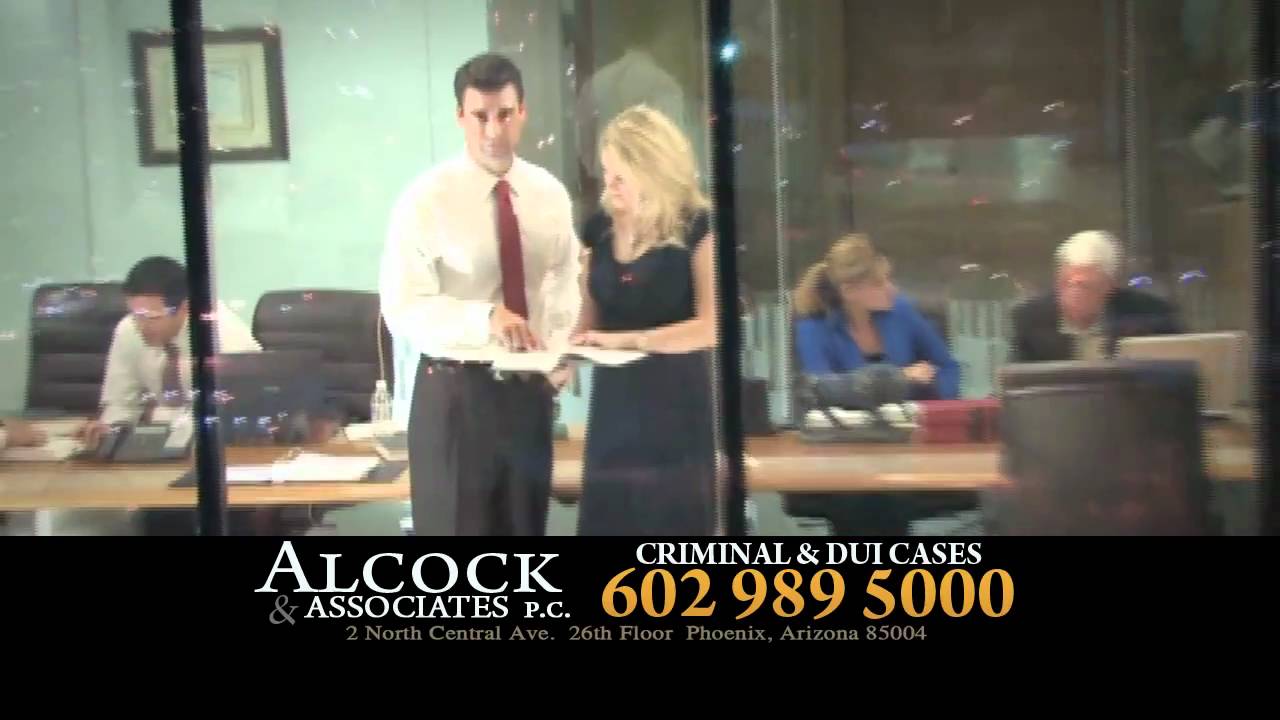 Phoenix Criminal Attorney Alcock & Associates - YouTube