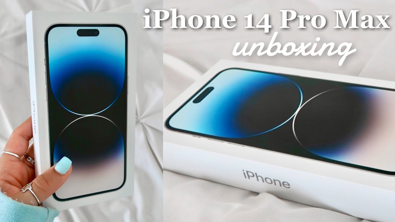 iphone 14 pro max unboxing! - YouTube