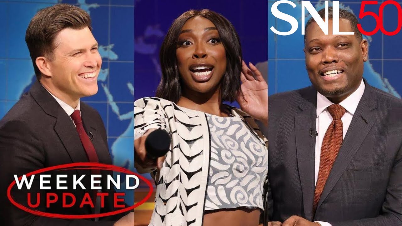 SNL Weekend Update ft. Ego Nwodim and Season 50 Finale Joke Swap - YouTube