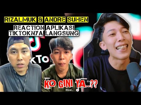 RIZALMUK & ANDRE SUHEN REACTION TIKTOK NYA LANGSUNG..😂 LORD NYA REACTION NIH #rizalmuk # ...