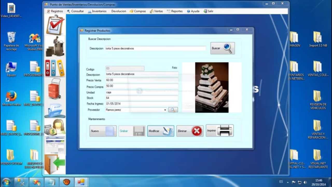 Sistema de Facturacion en Visual Basic 2010 Completo - YouTube