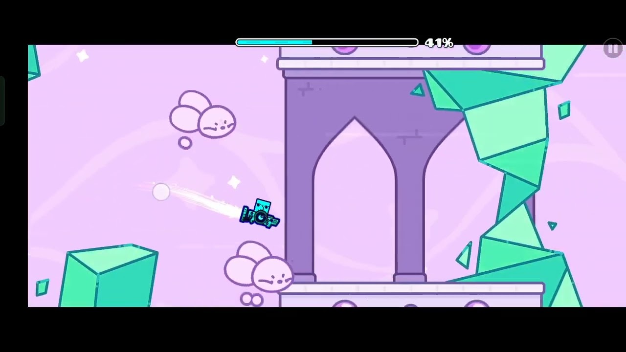 Geometry Dash Fantasy Gauntlet 5 th level United - YouTube