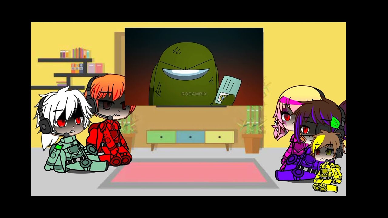 Among us Rodamrix characters react to alternative part 5 - YouTube