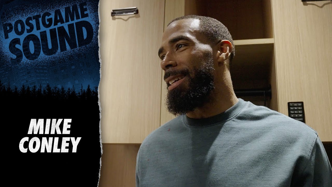"Trying To Get Our Legs Back Together." | Mike Conley Postgame Sound ...