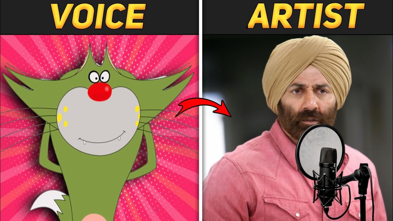 Real Voice Behind The Famous Cartoons / Animes || Acrostic Rohit - YouTube