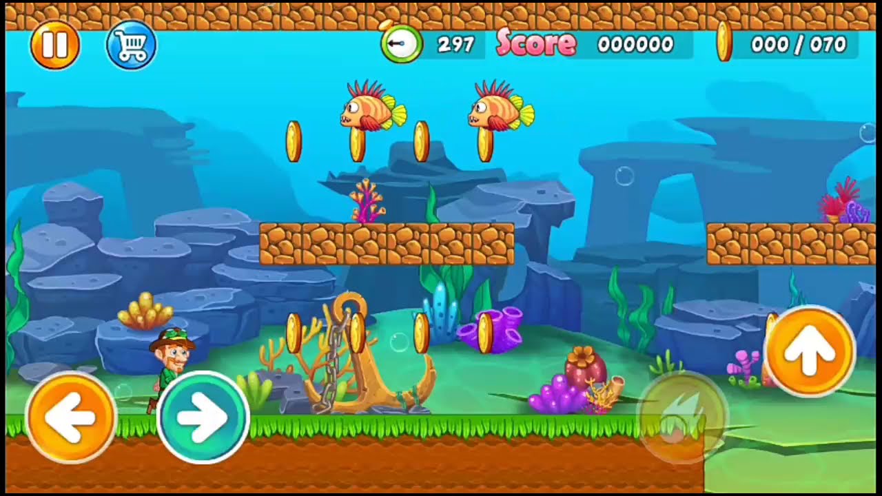 Game super jake's adventure level 8 - YouTube
