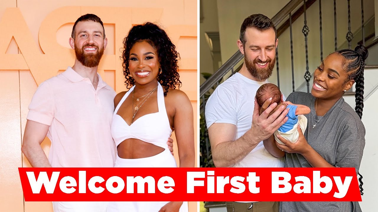 Lauren And Cameron Hamilton Welcome Their First Baby Together - YouTube