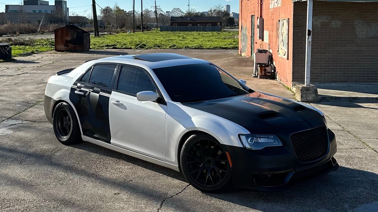 I SPENT $3K ON MODS FOR MY CHRYSLER 300! (REDEYE CHALLY HOOD) - YouTube