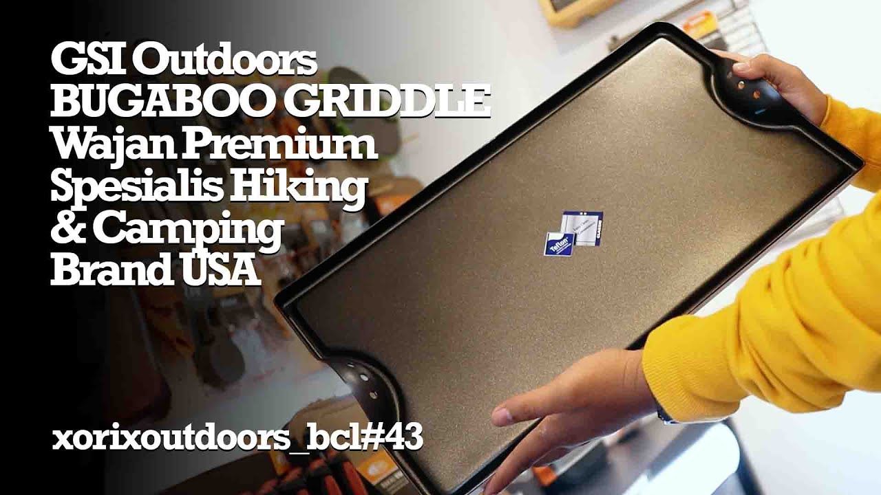 GSI Outdoors Bugaboo Griddle Wajan Premium Spesialis Hiking & Camping ...